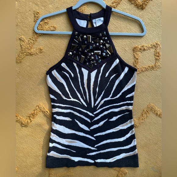 Cache | Tops | Cache Women Halter Top | Poshmark